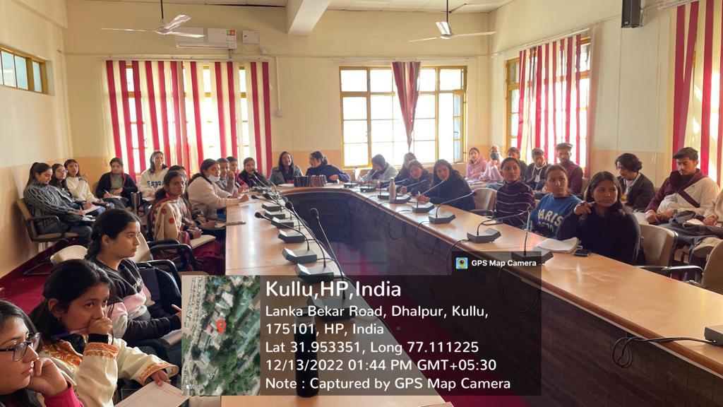 Departments of English | Government College, Kullu | Distt. Kullu ...